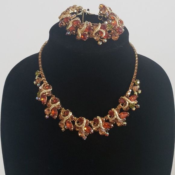 Albert Weiss | Jewelry | Weiss Bracelet And Necklace Set | Poshmark